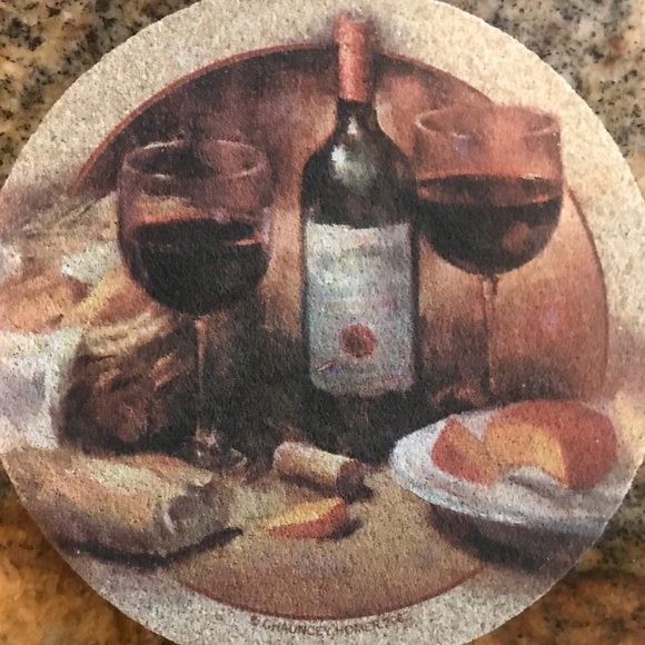 Thirstystone | Dining | Thirstystone Sandstone Wine Themed Coasters ...